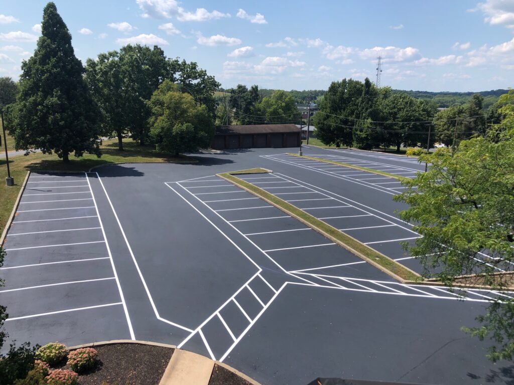 Parking Lot Paving At Hershey PA Car Museum - RDS Paving & Sealcoating